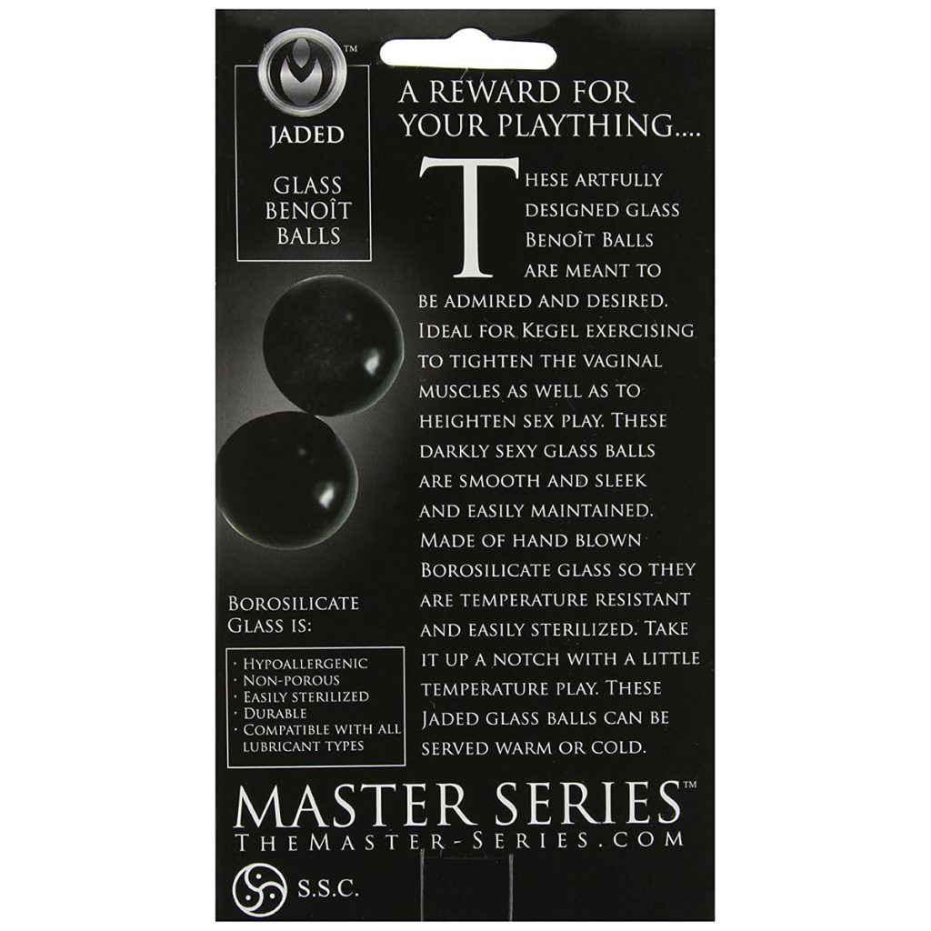 Jaded Glass Benoit Ben Wa Balls Pelvic Floor Exercisers | Christian ...